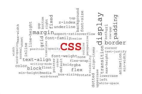 Css Properties Stock Illustrations 5 Css Properties Stock Illustrations Vectors And Clipart