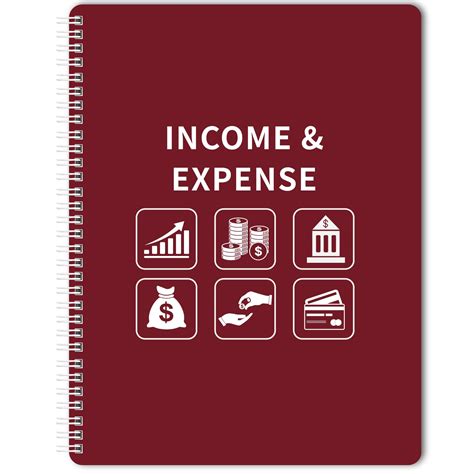 Income And Expense Log Book Bookkeeping Record Book Tracker Small Business Ledger