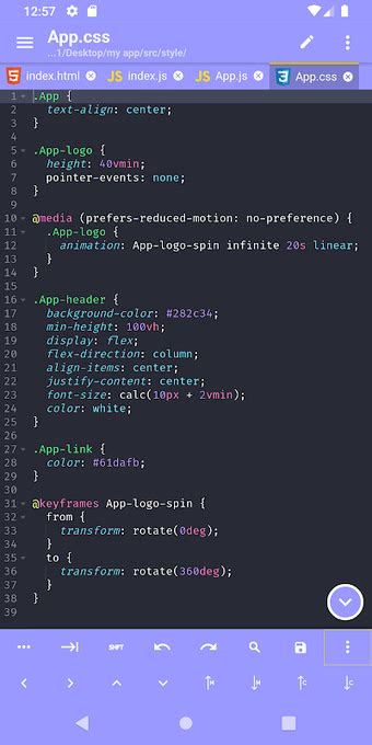 Acode Powerful Code Editor Apk For Android Download