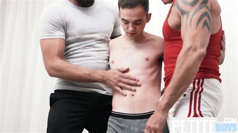Petite Twink Way Fucked By Muscled And Tattooed DILF N Hunk
