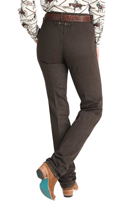 Cruel Womens Quinn Tapered Jeans Brown