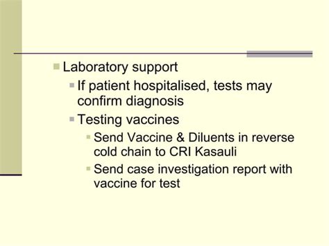 Aefi Guidelines Ppt Vaccines Medical Health