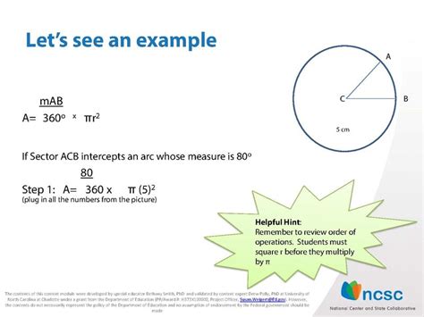 File Finding The Area Of A Sector Pdf NCSC Wiki