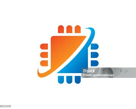 프로세서 기호 서식 파일 디자인 벡터 상징 디자인 개념 크리에이 티브 기호 아이콘 Cpu에 대한 스톡 벡터 아트 및 기타 이미지 Cpu 개념 개발 Istock