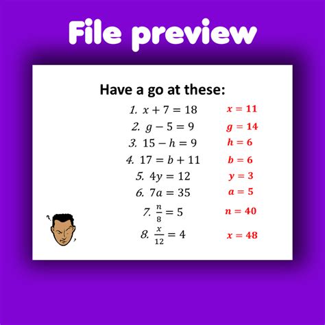 Gcse Solving Linear Equations Notes And Worked Examples Andy Lutwyche