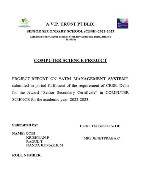 Atm Mgmt System Pdf Python Programming Language Computer Program