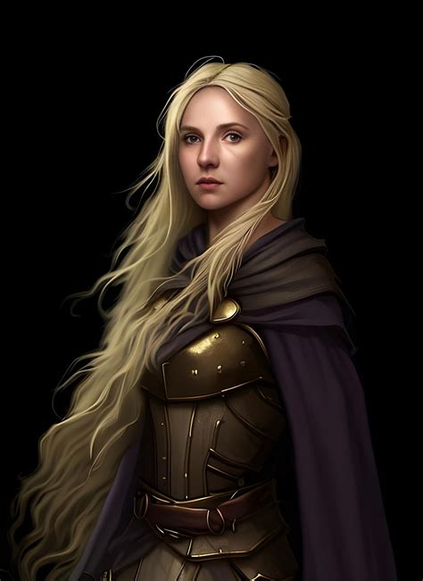 Download Armor Young Woman Role Playing Game Royalty Free Stock