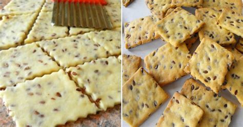 სამარხვო ორცხობილები სელის თესლით გემრიელი ხრაშუნა სასარგებლო და დაბალკალორიული სასარგებლო