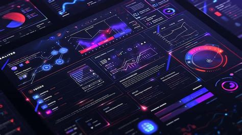 High Tech Saas Design With 3d Charts And Augmented Reality For Data
