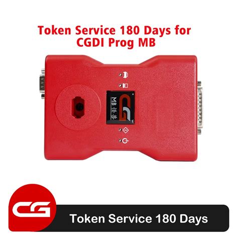 Token Service Days For CGDI Prog MB Benz Car Key Programmer