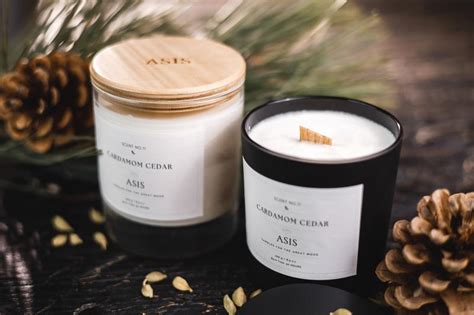 Кардамоновый кедр ⁇ 11 ⁇ ароматизированная соевая свеча 200 мл — цена 390 грн в каталоге Свечи