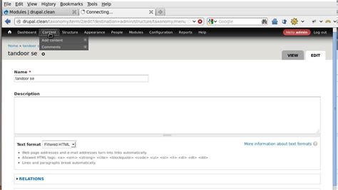 Drupal 7 Taxonomy Menu And Views Youtube