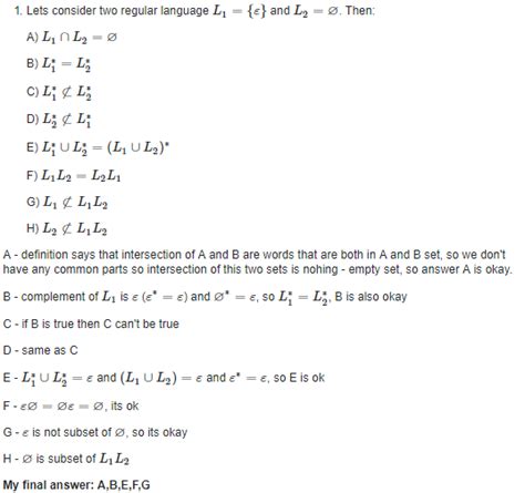 Help With Some Exercise Theory Of Automata Regular Expressions R