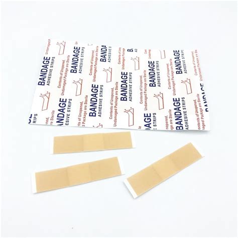 미니 의료용 방수 상처 접착 붕대 100 개 방진 통기성 응급용 밴드 보조 접착제 Aliexpress