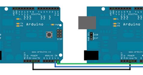 master writer slave receiver arduino projects