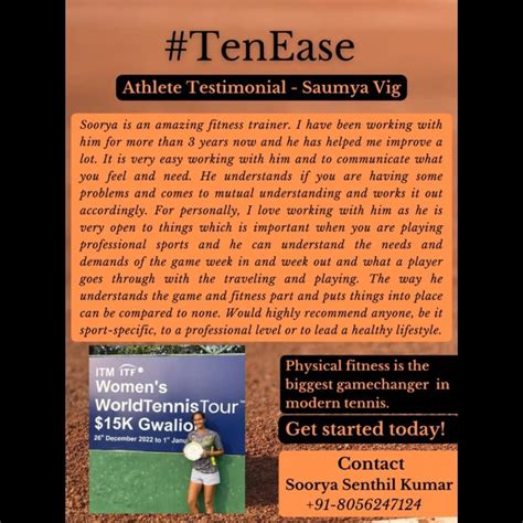 Soorya Senthil Kumar On Linkedin Tenease