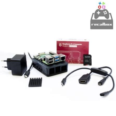 Official Recalbox Starter Kit For Raspberry Pi 4