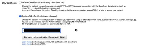 Integrating Aws Cloudfront With Third Party Domain Provider Dev Community