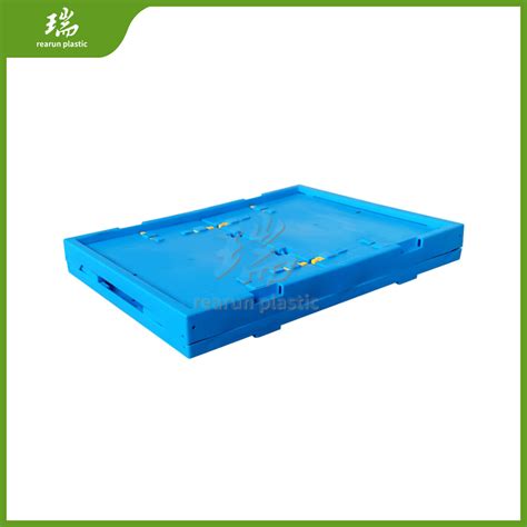 Rearun Plastic Turnover Logistic Box China Manufacturers Injection Turnover Box Plastic