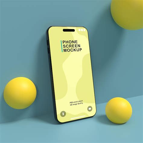 Premium Psd Phone Screen Mockup