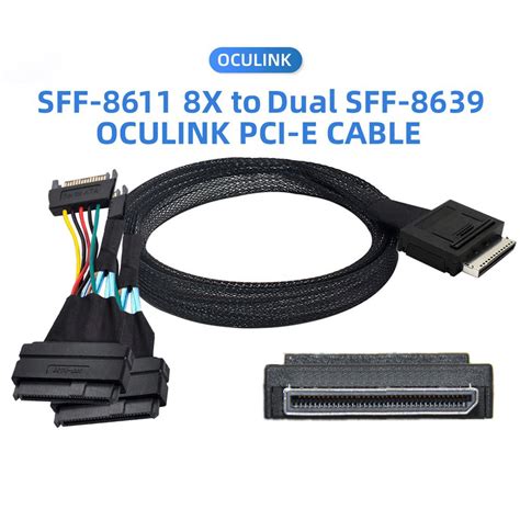 GetUSCart Cablecc Cm OCuLink PCIe PCI Express SFF X Lane To