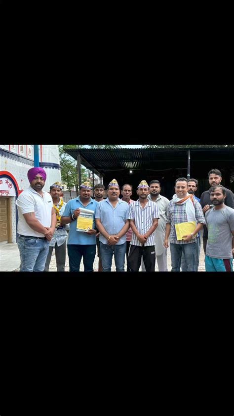 Rathee Surender आम आदमी पार्टी पंचकूला टीम शाहिब दिन मनमोहन रिंकू