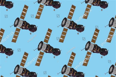 Pattern Spacecraft Model Orbital Station Orbital Artificial Earth