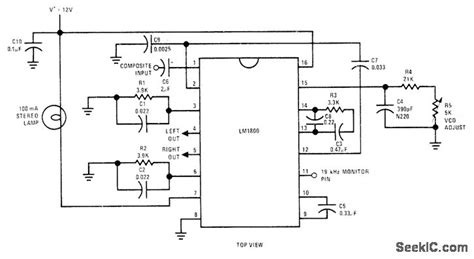 FM DEMODULATOR Communication Circuit Circuit Diagram SeekIC Com
