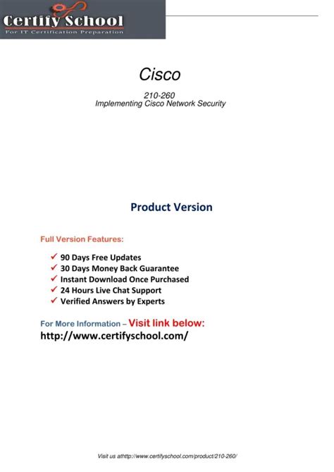 Ppt Cisco Ccna Security 210 260 Practice Test Powerpoint Presentation