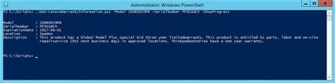 Get Lenovo Warranty Information With Powershell Msendpointmgr