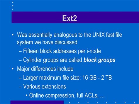 Chapter Ix File Systems Ppt Download