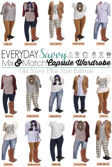 Old Navy Plus Size Capsule Wardrobe Fall