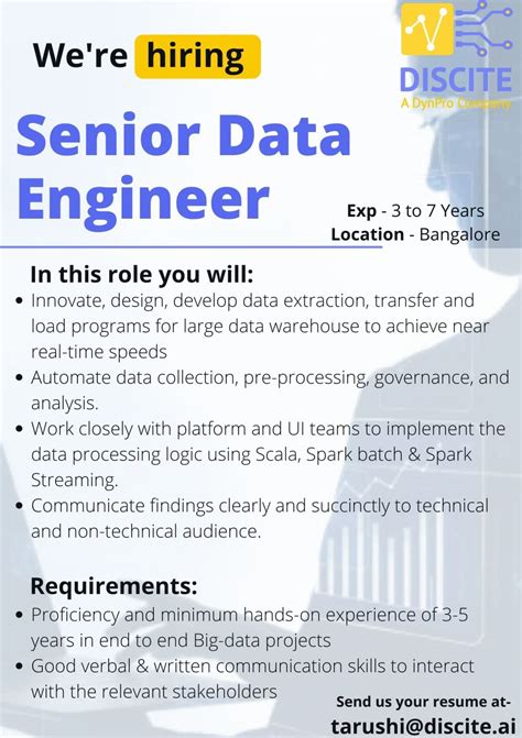 Tarushi Chaudhary On Linkedin Applynow Dataengineerjobs