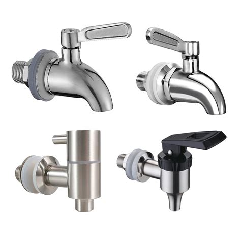 가정용 스틸 와인 배럴 수도꼭지 마개 음료 수도꼭지 탭 유리 나무 배럴 음료 수도꼭지 바 커피 주스 디스펜서 탭 Aliexpress