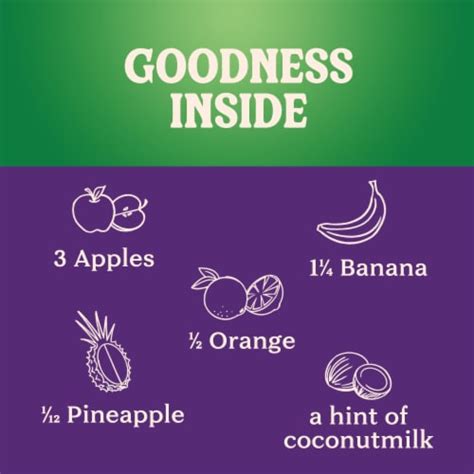 Naked Juice Protein Tropical Fruit Flavored Juice Smoothie Blend Fl Oz Smiths Food And Drug