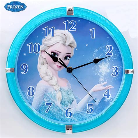 Wandklokken Huis Disney Frozen Elsa And Anna 92cm Wall Clock Ja3687214