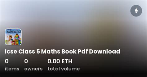 Icse Class 5 Maths Book Pdf Download Collection Opensea