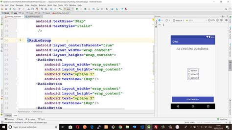 Android Kotlin Tp Quizz Youtube