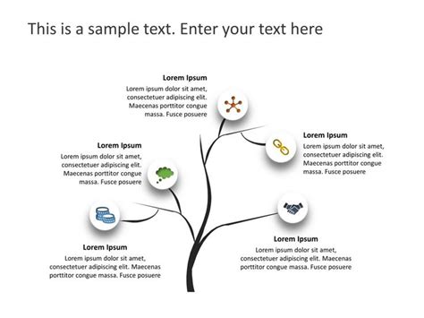 Tree Growth PowerPoint Template Professional Powerpoint Templates Powerpoint Templates