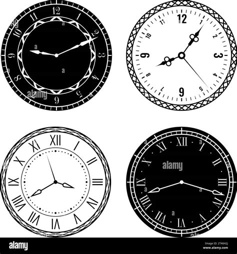Clock Faces To Draw Hands On At Randy Stambaugh Blog