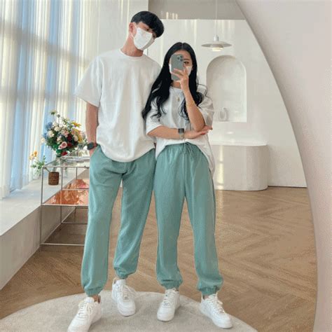 5사이즈 봄 여름 특양면 트레이닝 복 세트 남녀공용 츄리닝 반팔 맨투맨 조거팬츠 편한 밴딩 반바지 키작녀 빅사이즈 셋업 캠핑룩 꾸안꾸 운동복 커플 시밀러룩