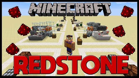 6 Easy Early Game Redstone Contraptions Tutorial Minecraft Youtube