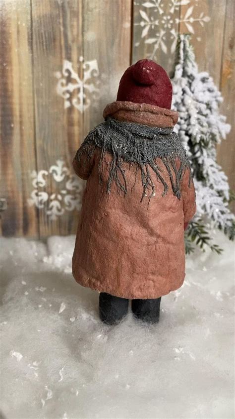 Ватная игрушка Детские елочные игрушки Винтаж игрушки Войлочные куклы