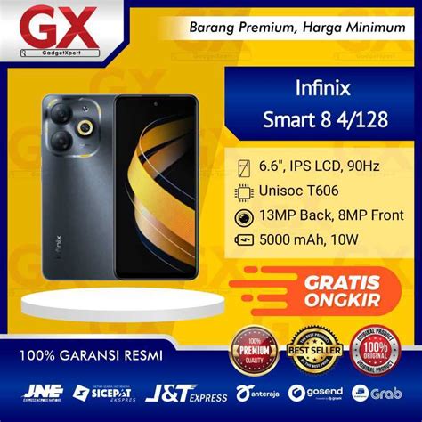 Jual Infinix Smart 8 4 128 New Garansi Resmi Di Seller Gadgetxpert Jl Endah Sari No 15