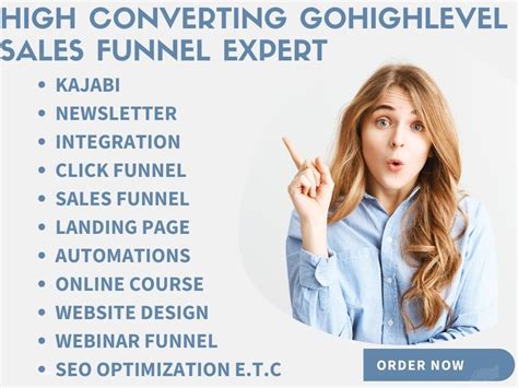 Gohighlevel Expert Ghl Landing Page Automation Sales Funnels