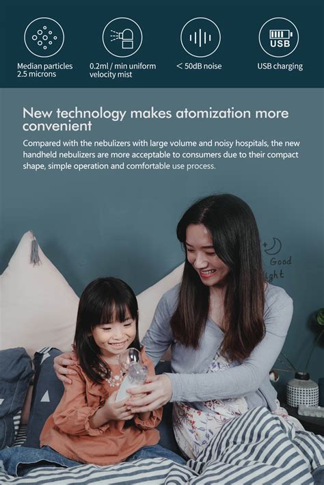 20ultrasonic Atomizer Portable Inhalation Mesh Nebulizer Hand Held