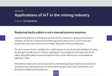 Applications Of Iot In The Mining Industry Mine Issue 137 February 2024