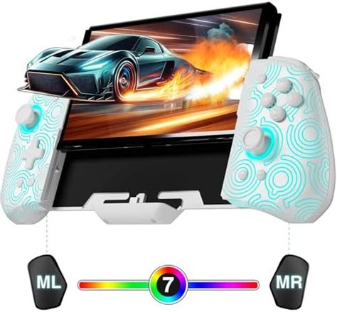 Hellcool Switch Controller For Nintendo Switch Oled Switch Pro Controller For Handheld Grip With