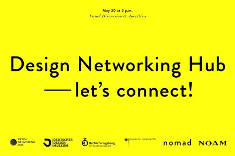 Design Networking Hub Lets Connect Dezeen Events Guide