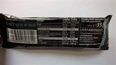 Layenberger Lowcarbone Protein Riegel Schoko Nuss 35g Test And Online Kaufen